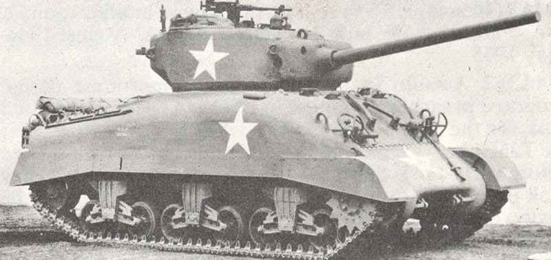 M4A1 Sherman tank with ‘wet stowage’ and M1A1 76mm gun – WW2 Weapons