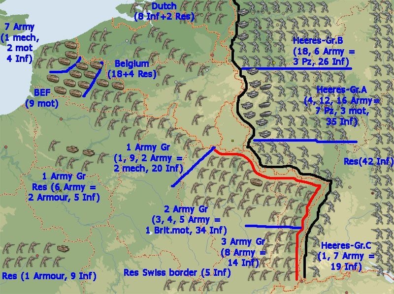 German Orders of Battle for the campaign in the West, May 1940 > WW2 ...
