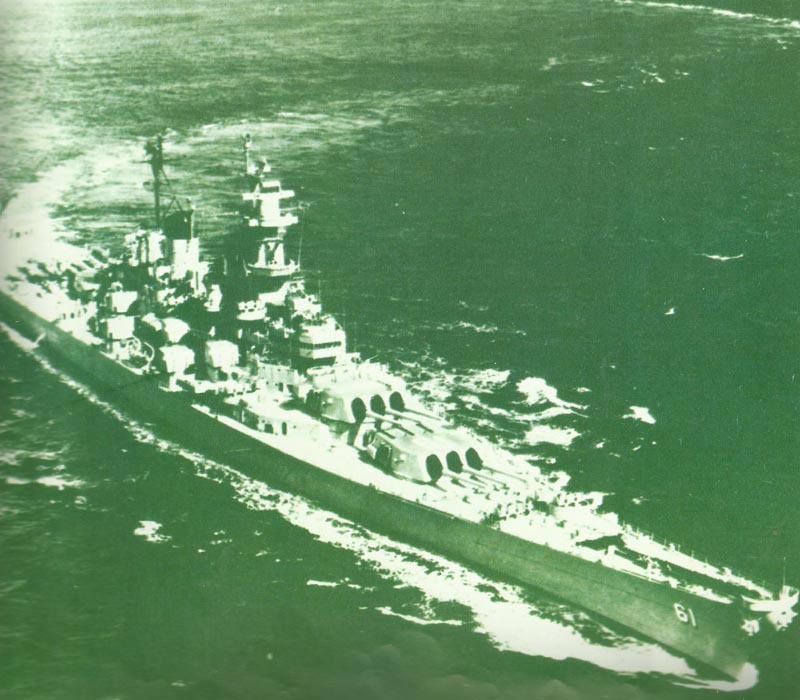 Battleship Iowa > WW2 Weapons