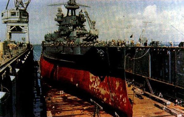 Battleship West Virginia – WW2 Weapons