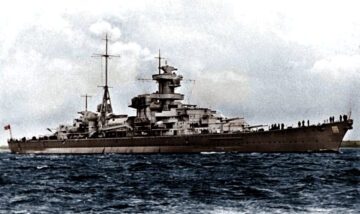 Heavy cruiser Admiral Hipper > WW2 Weapons