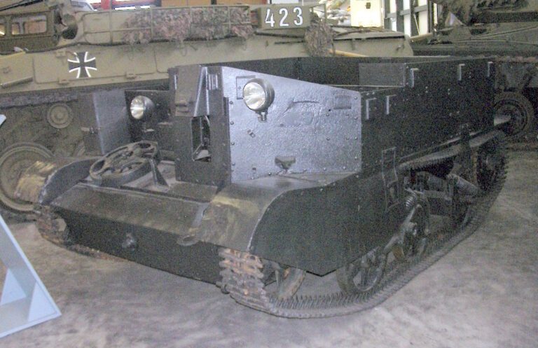 The British Universal Carrier: An Iconic Bren Gun Carrier of World War II