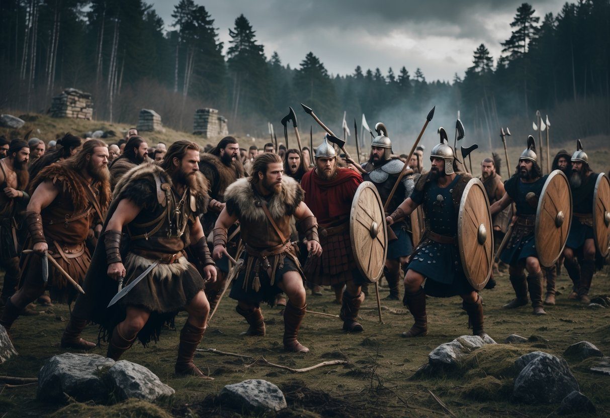 The Germanic Tribes and Their Struggle Against the Roman Empire > WW2 ...